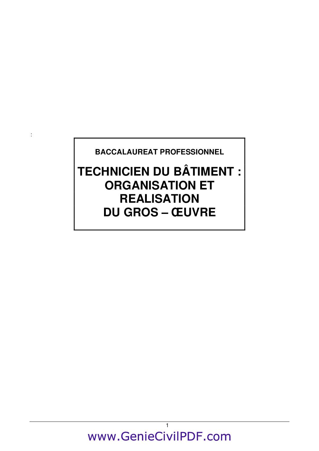 Cours batiment | Genie Civil PDF