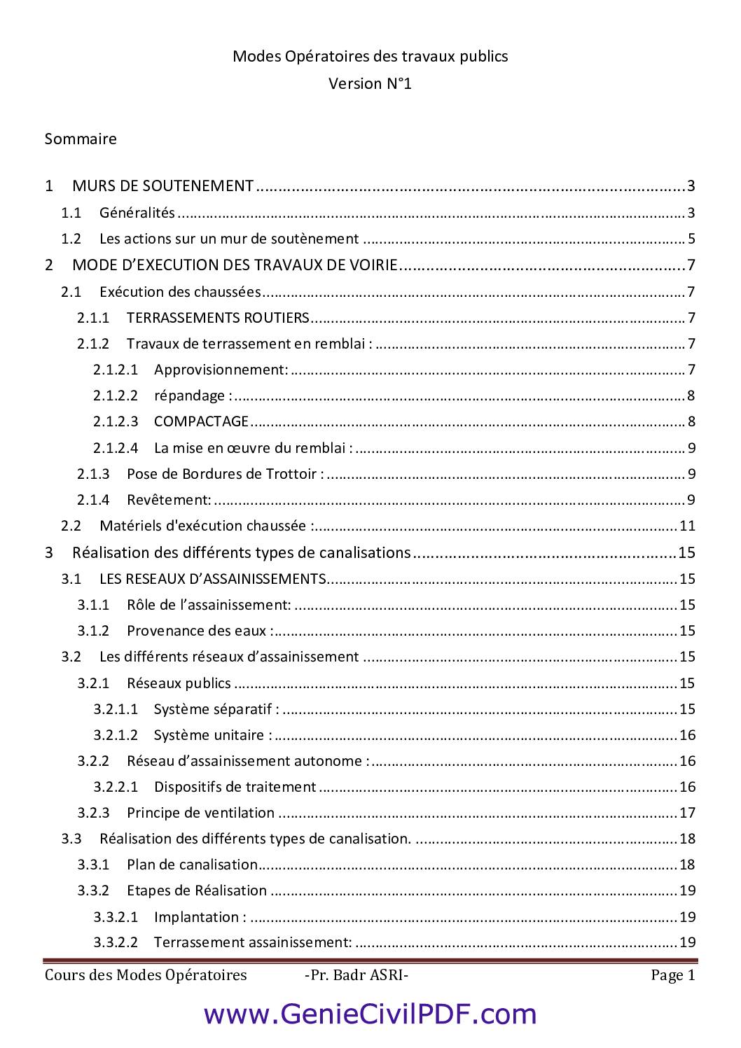 Cours batiment | Genie Civil PDF