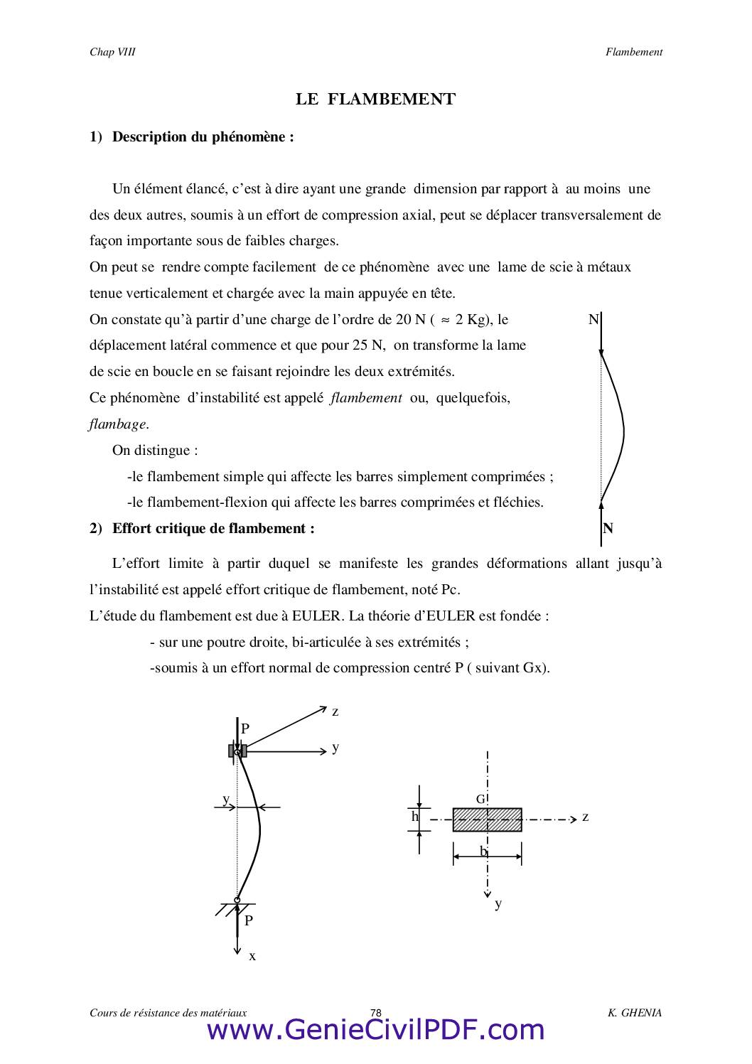 Cours BTP | Genie Civil PDF